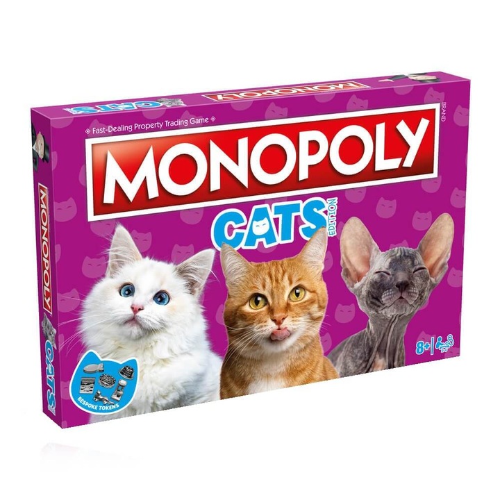 Joc Monopoly - Cats, limba engleza - eMAG.ro