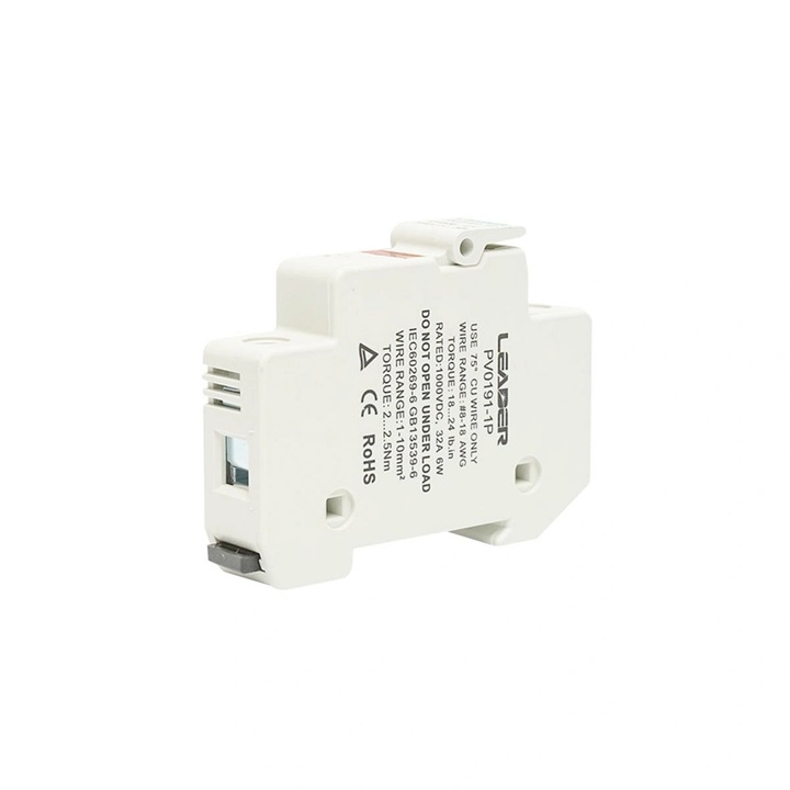 Soclu, separator fuzibil pentru sisteme fotovoltaice 1P, 1000V Leader ...