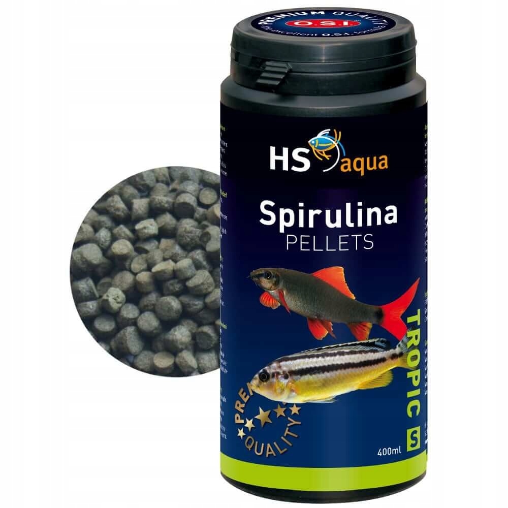 Hrana pentru pesti, HS, Cu spirulina, 400ml - eMAG.ro