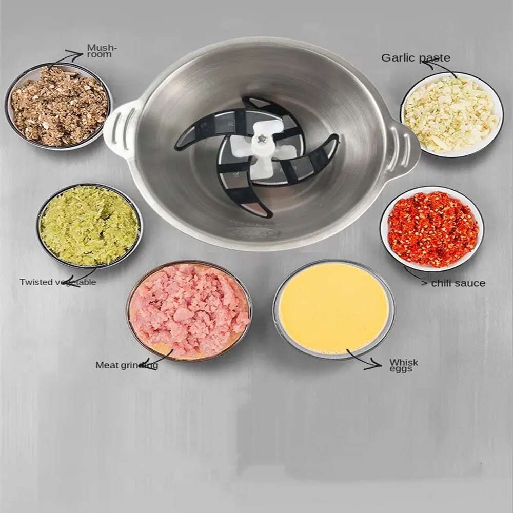 Tocator Electric Multifunctional Saiconcept din Inox pentru Carne ...
