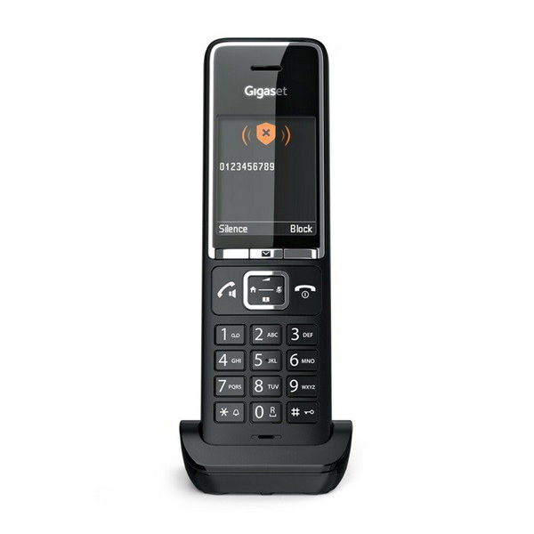 TELEFON készülék, DECT / hordozható Gigaset Comfort 550 FEKETE (S30852 ...
