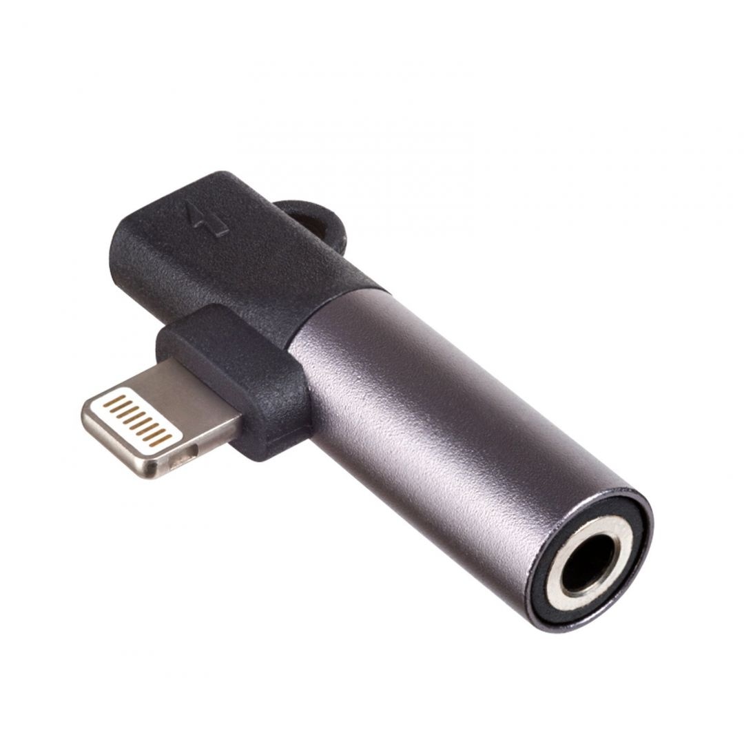 Adaptor telefon, Akyga, Lightning-Jack 3.5 mm, Negru - eMAG.ro