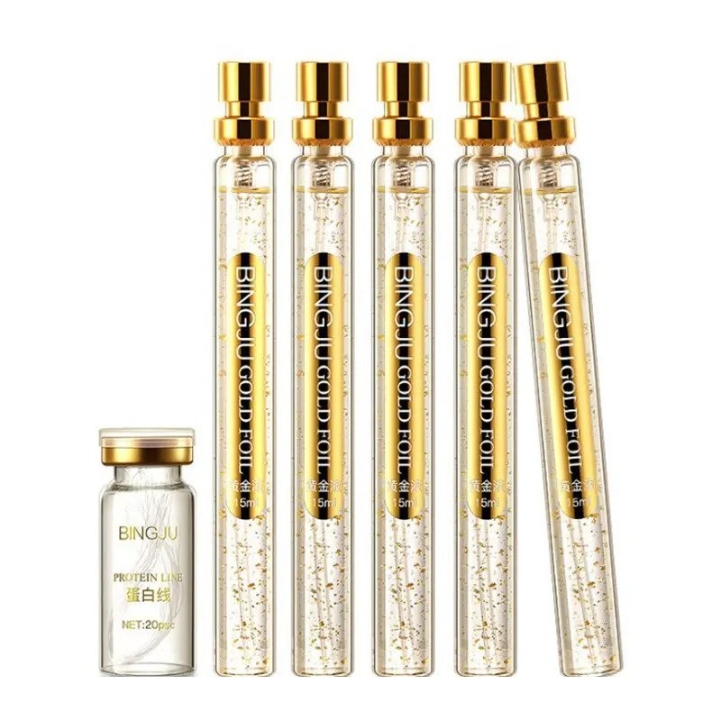 Set 20 de fire Instalift cu proteine de colagen-peptide si 5 serumuri ...
