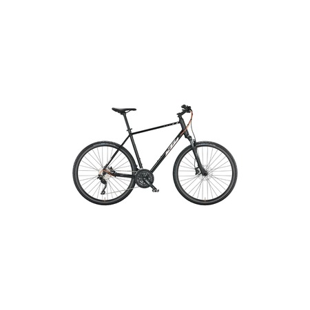 Bicicleta Cross Bike 28 inch pentru adulti, KTM, Life Action, Negru, 56 ...