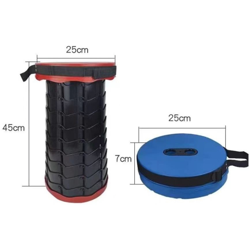 Scaun telescopic, Nevermore, universal, retractabil, pentru camping si ...