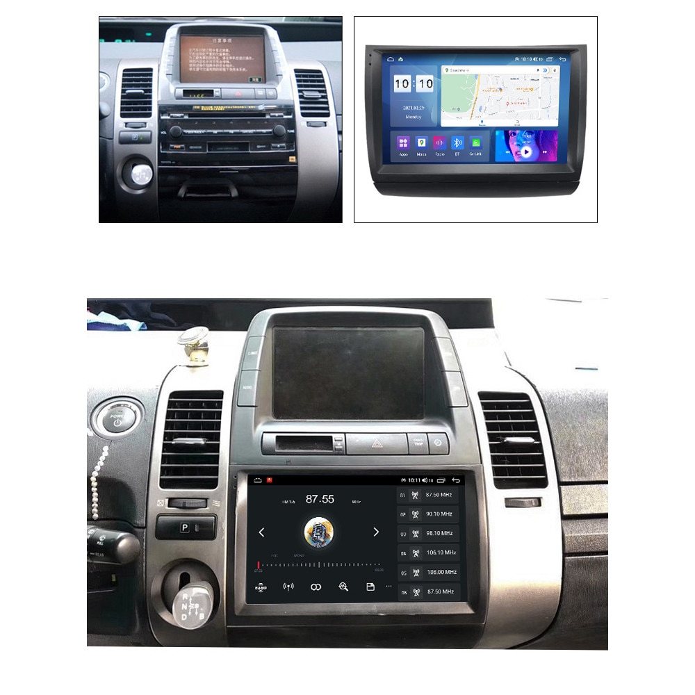 Navigatie dedicata Toyota Prius 20 2003-2009, NAVI-IT, Android 13 ...