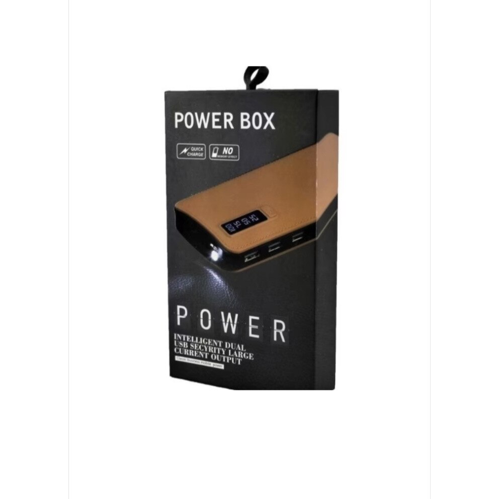 Baterie Externa, POWER BOX 20000mAh, 3 port USB si Lanterna, Alb - eMAG.ro