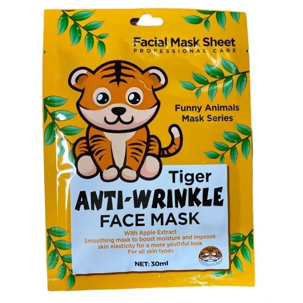 Masca din folie antirid Funny Animal Mask, 30 ml - eMAG.ro