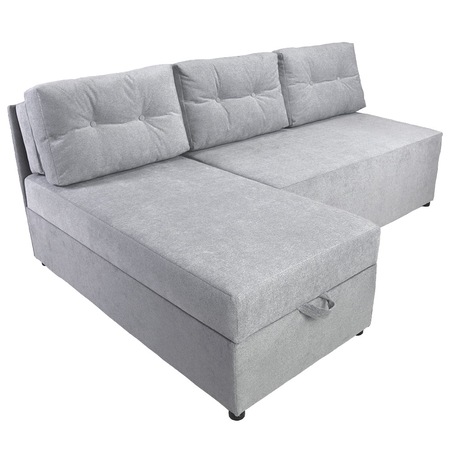 Canapea moderna, ALAN, Postergaleria, 196 x 125 cm, gri deschis, N 3403 - eMAG.ro