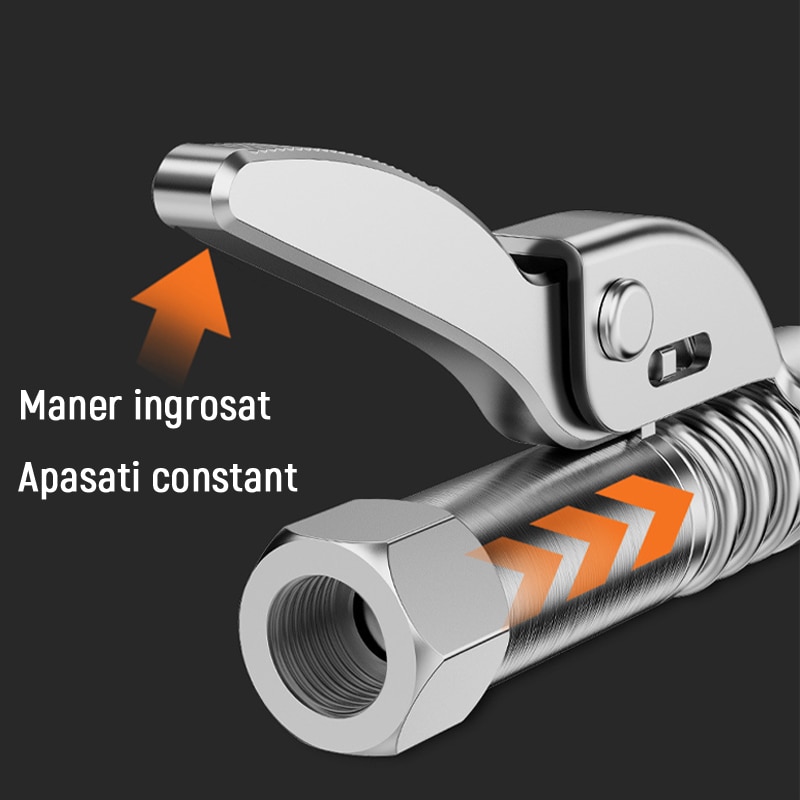 Set 2x conector pentru Grease Gun, Vaxiuja, 12000 PSI, Durable ...