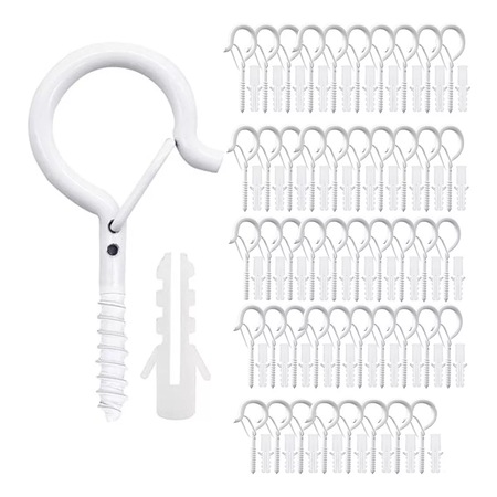 Set 48 carlige de tavan pentru montare, plante suspendate, siruri ...