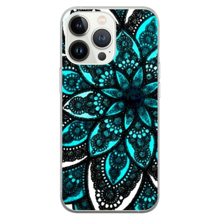 Персонализиран калъф HQPrint и силиконово фолио за Apple iPhone 14 Pro ...