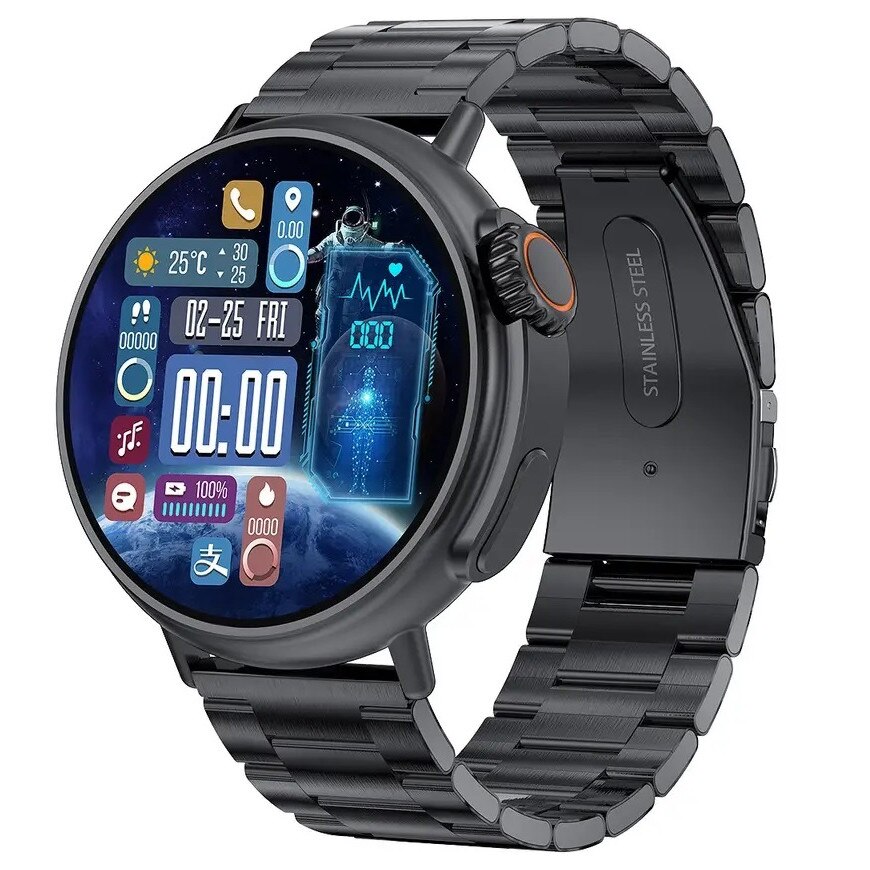 Ceas SmartWatch ISP LikeSmart™ Ultra Sphere Watch, 1.6 IPS Retina ...
