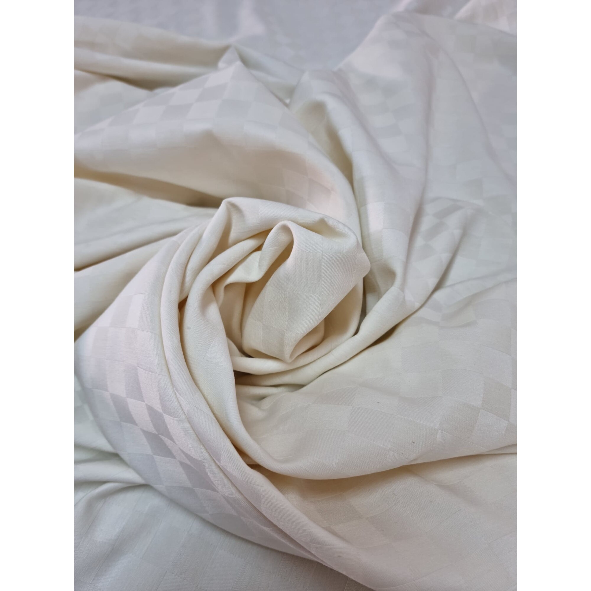 Material Damasc 160 cm FREETEKS patrate ivoire 150 gr mp2, 100 cm x 160 ...