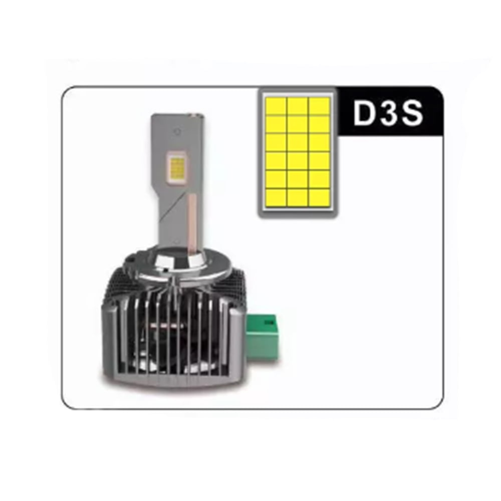 Set 2 Becuri LED D3S Far Auto Plug & Play CANBUS Fara Eroare 70W 8600LM ...