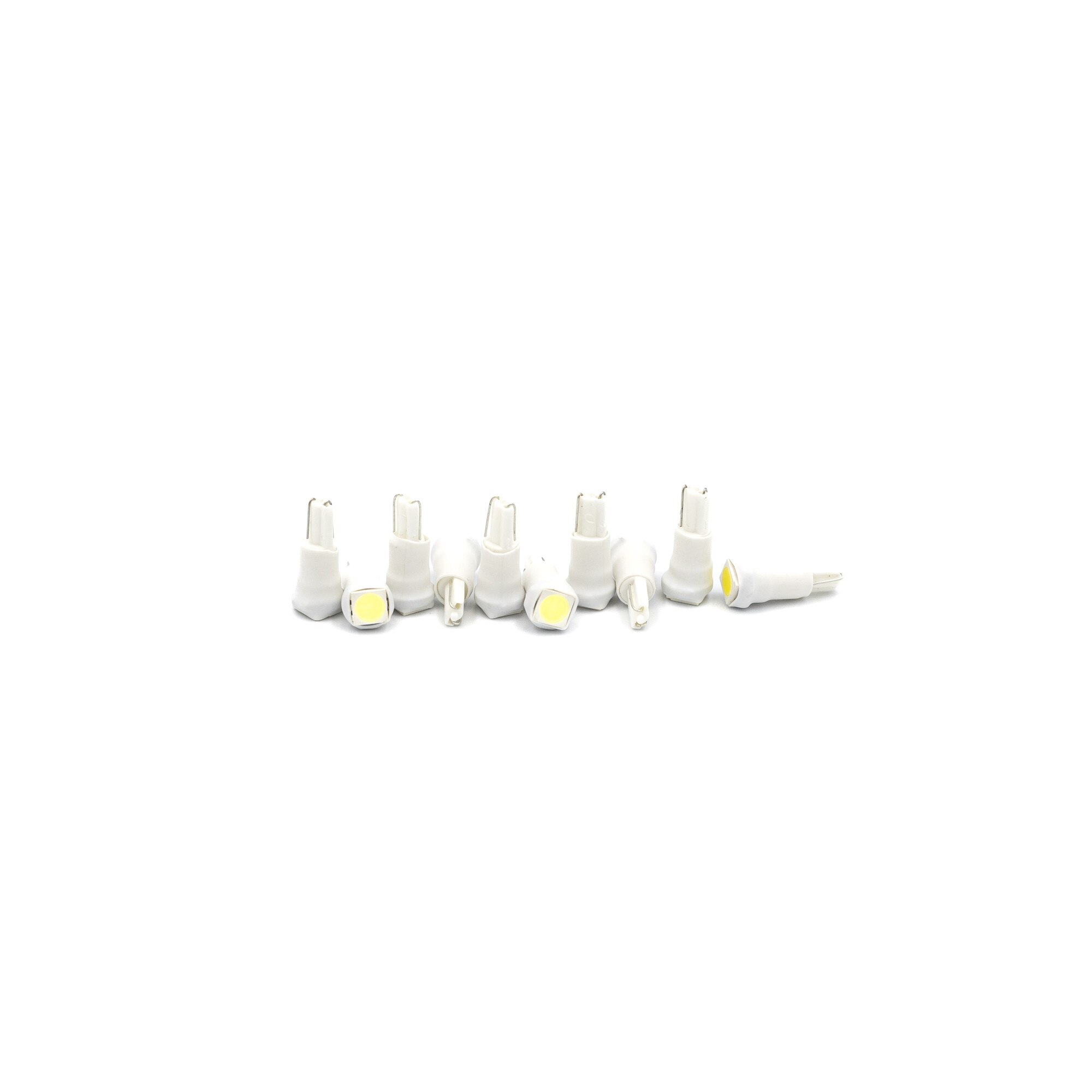 Set 2 becuri Led de bord 1 Smd, T5, 12v White - eMAG.ro