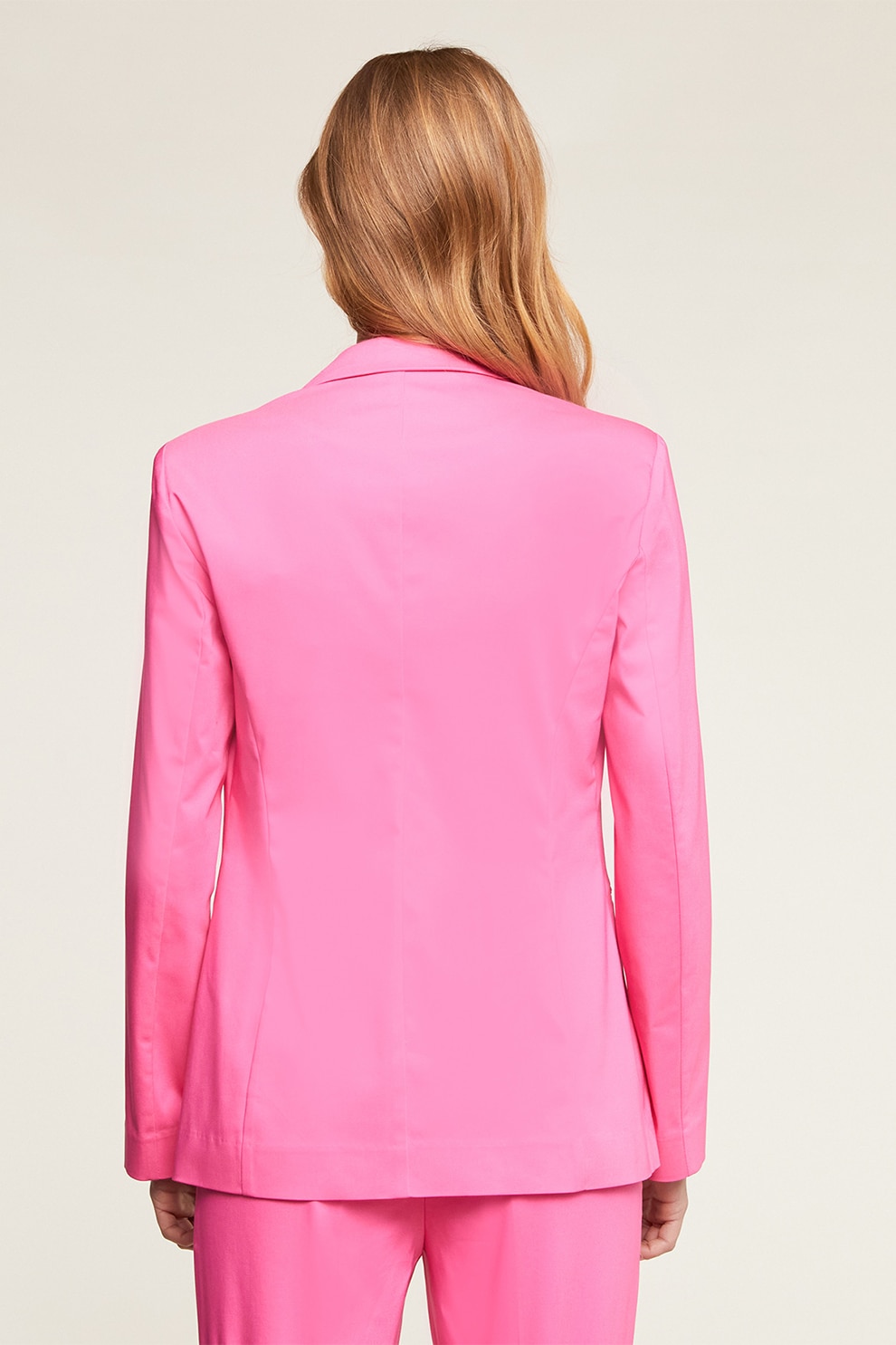 Motivi, Sacou cu buzunare cu refilet, Roz, 42 - eMAG.ro