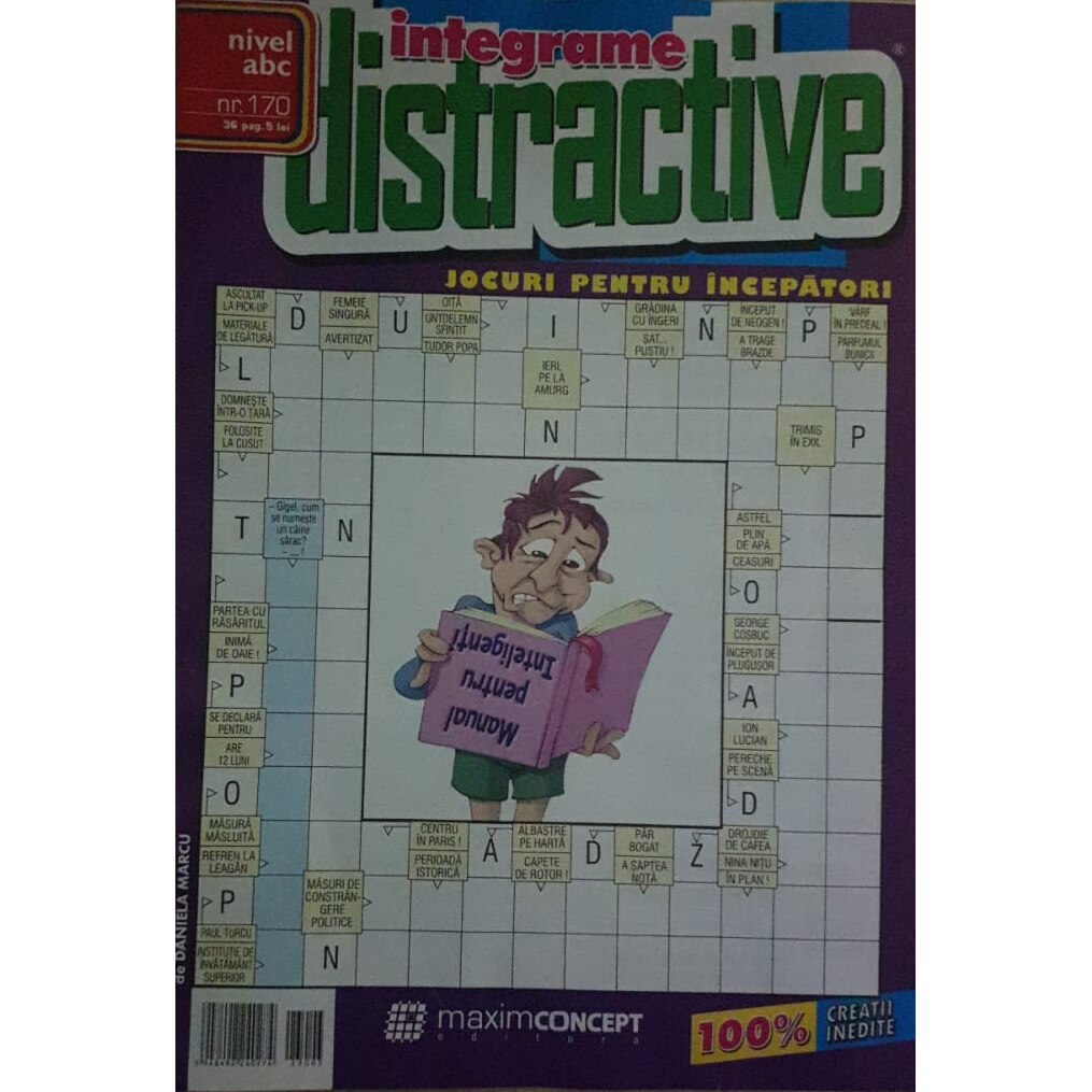 Integrame distractive nr.180, 36 pagini - Editura Maxim - eMAG.ro
