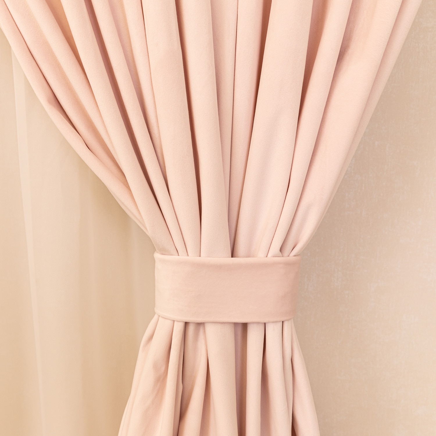 Set 5 piese Hiko, doua draperii scurte 2x140x130cm din catifea Comfy ...