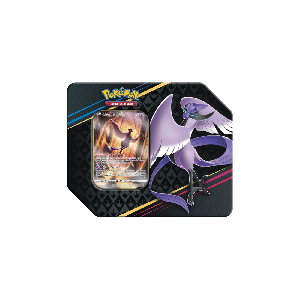 Joc de carti Pokemon Crown Zenith Special Tin Articuno, limba engleza ...