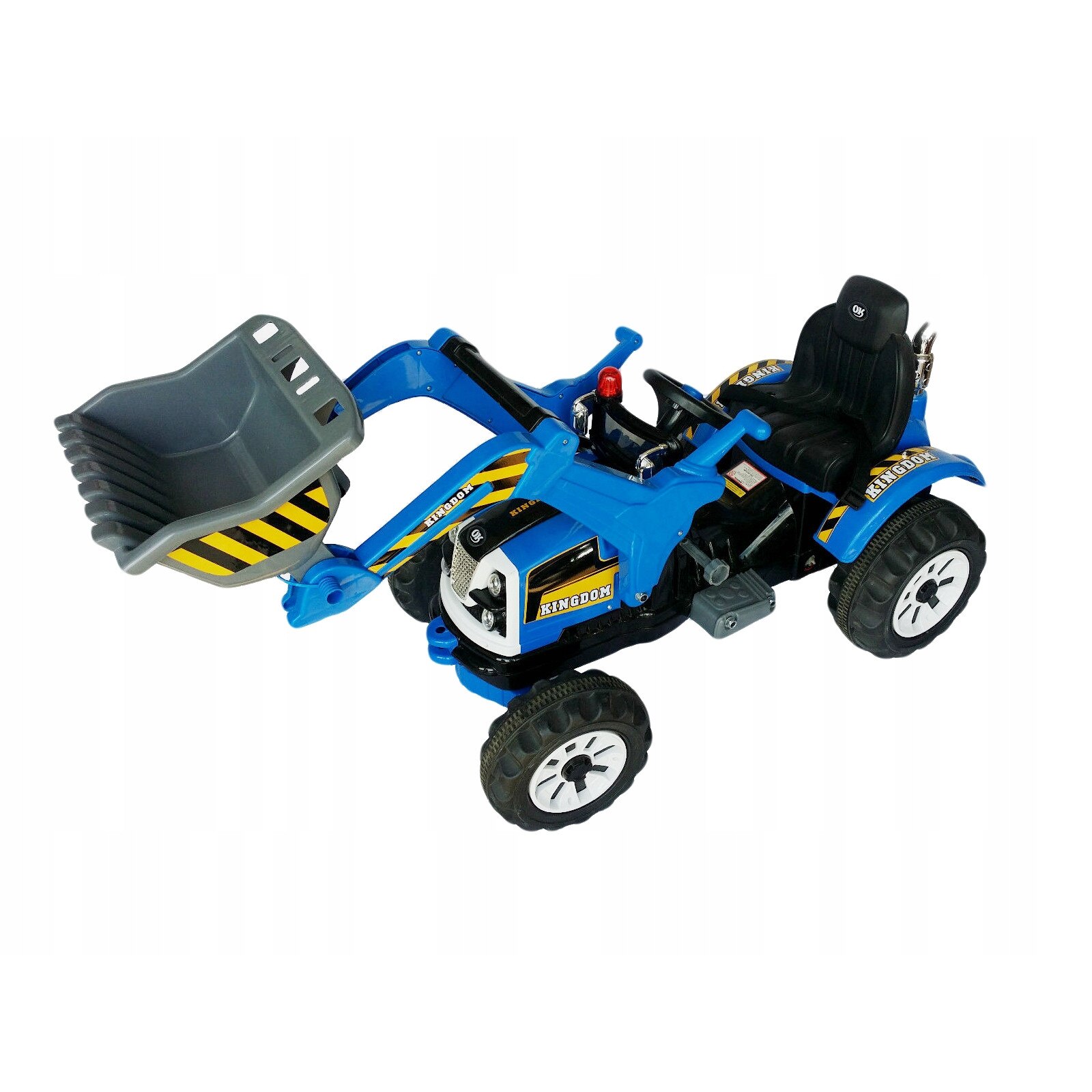 Excavator copii, Super-Toys, 12V, 2xviteze, Albastru, 3+ - eMAG.ro