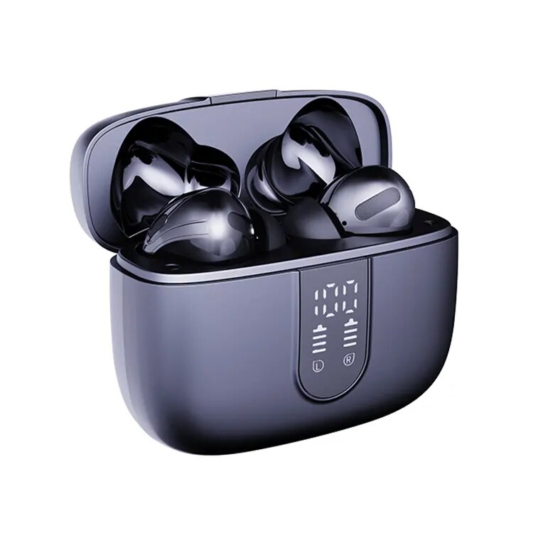 Casti Wireless "Likesmart EarBuds PRO", Autonomie 60H, Incarcare Rapida ...
