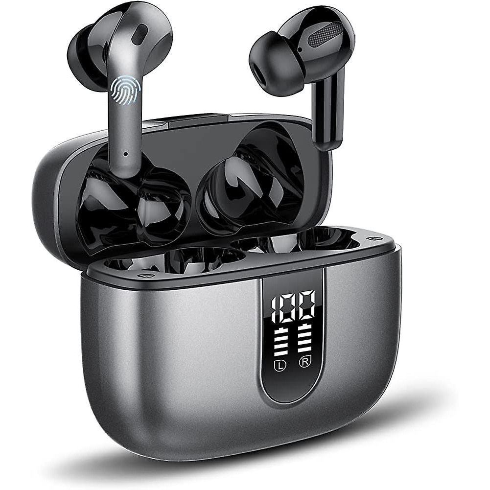 Casti Wireless "Likesmart EarBuds PRO", Autonomie 60H, Incarcare Rapida ...