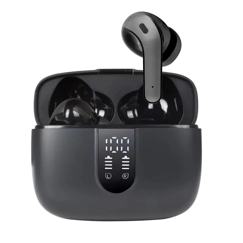 Casti Wireless "Likesmart EarBuds PRO", Autonomie 60H, Incarcare Rapida ...