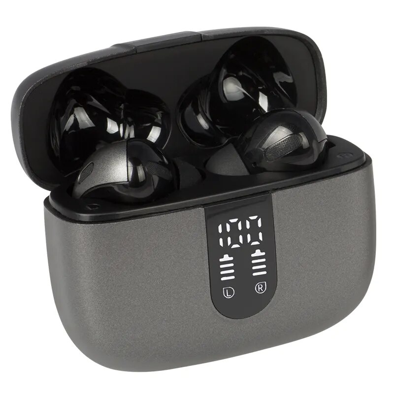Casti Wireless "Likesmart EarBuds PRO", Autonomie 60H, Incarcare Rapida ...