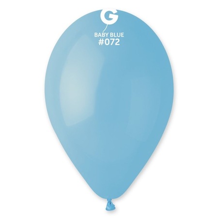 Baloane latex 30 cm, Baby Blue 72, Gemar G110.72, set 25 buc - eMAG.ro