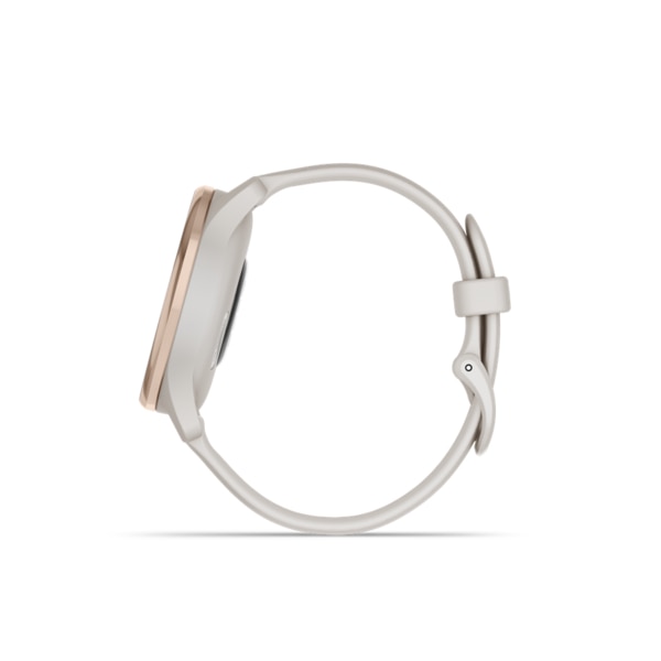 Часовник Smartwatch Garmin vivomove Trend, Silicone Band, Peach Gold ...