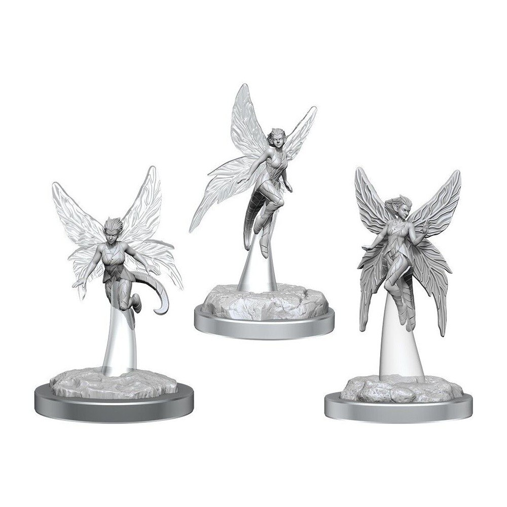 Set 3 Miniaturi Nepictate, Critical Role, Wisher Pixies, 25 mm - eMAG.ro