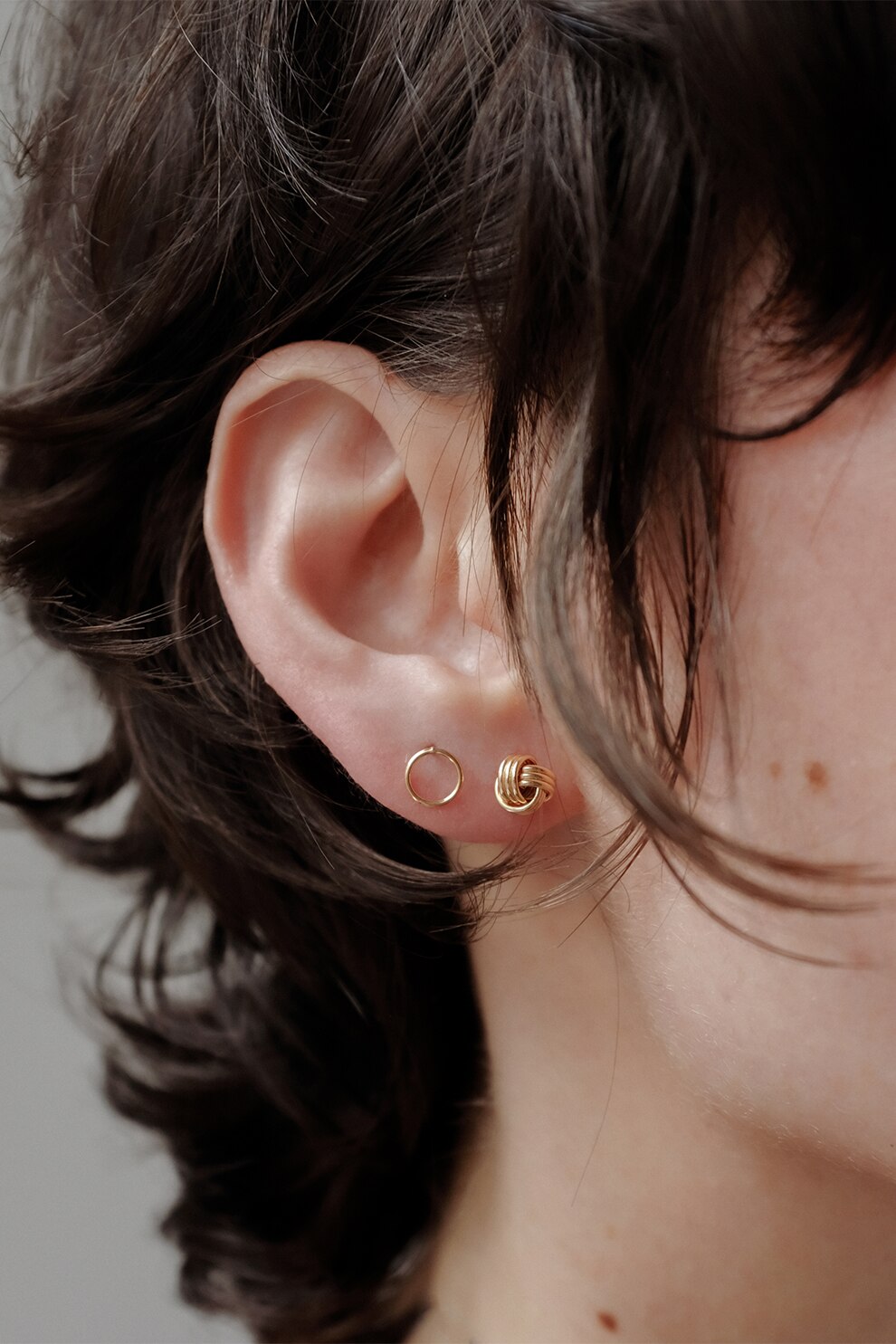 Lisa&Co., Cercei rotunzi din aur de 14K, Auriu - eMAG.ro