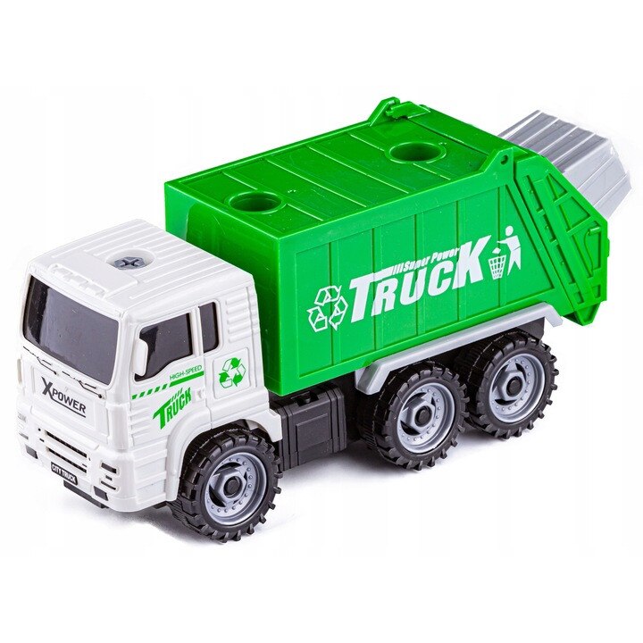 Camion/Masina de gunoi, RPC, Plastic, Multicolor, 3+ - eMAG.ro