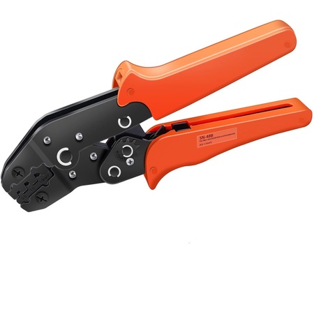 Cleste pentru cabluri, Otel/Termoplastic, Negru/Portocaliu - eMAG.ro