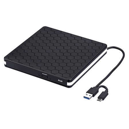 Unitate optica externa, Kosiil, USB 3.0/USB-C, Negru - eMAG.ro
