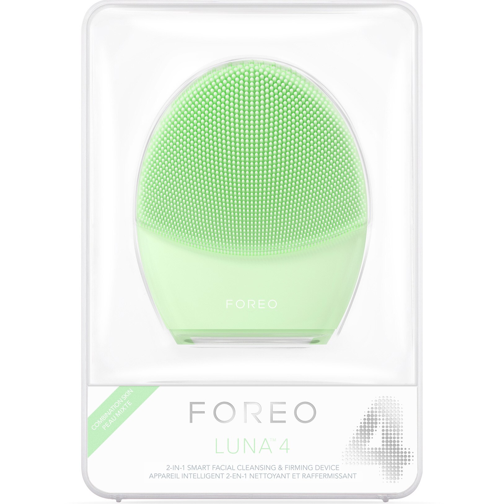 Смарт четка Foreo Luna™ 4 за почистване на лице и тонизиращ масаж за