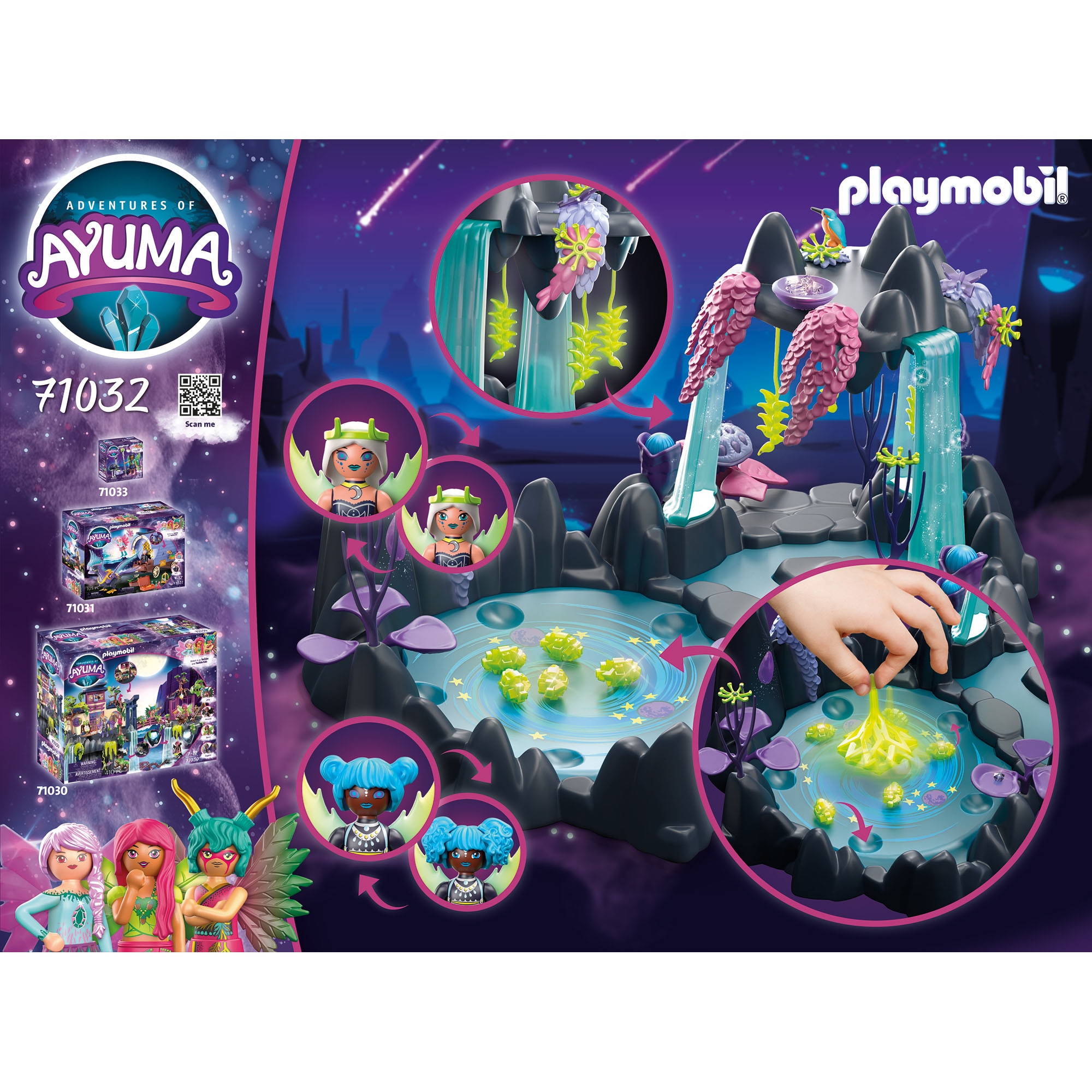 Playmobil Adventures of Ayuma - Lacul lui Moon Fairy - eMAG.ro