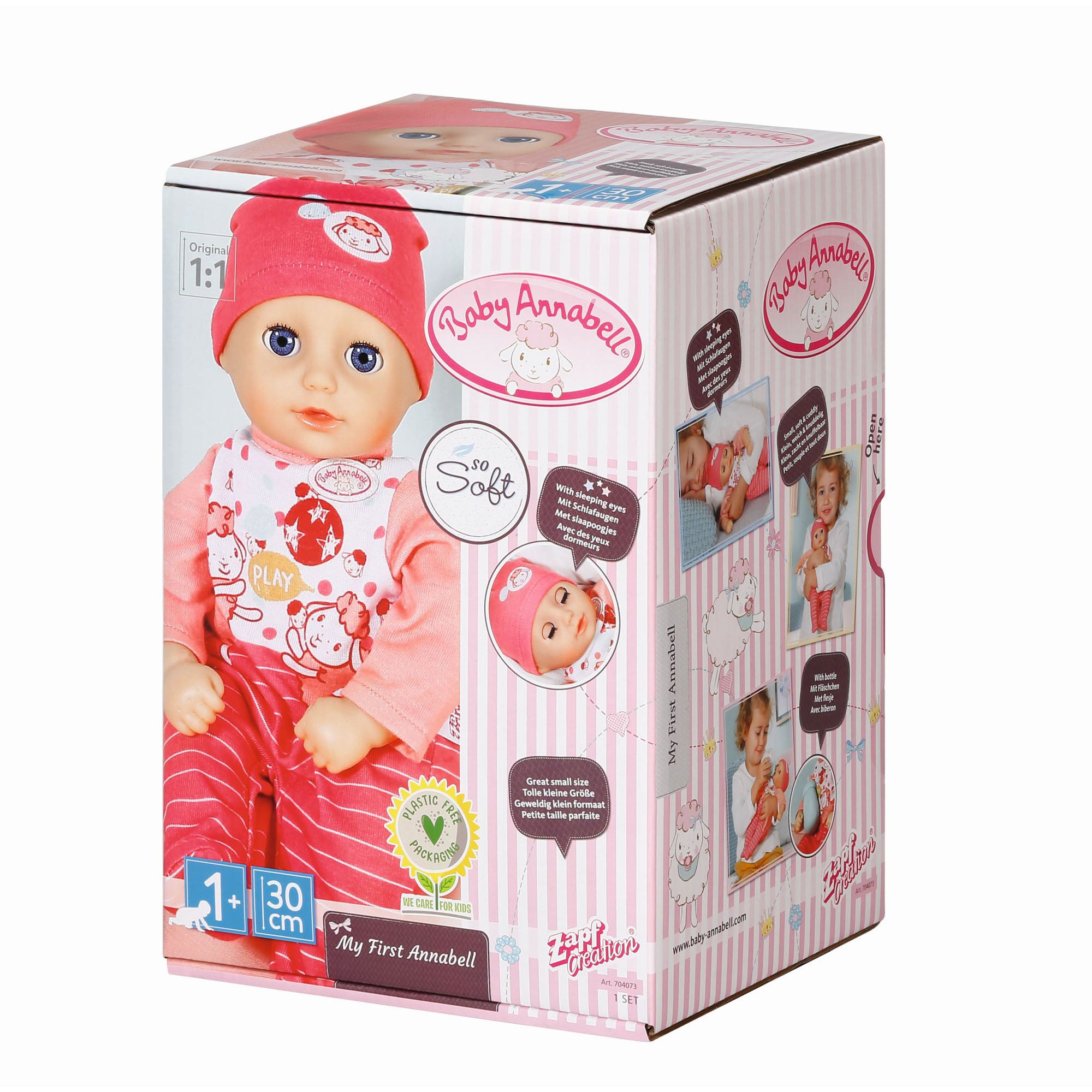 Кукла Zapf Baby Annabell - Моята първа кукла, 30 см - eMAG.bg