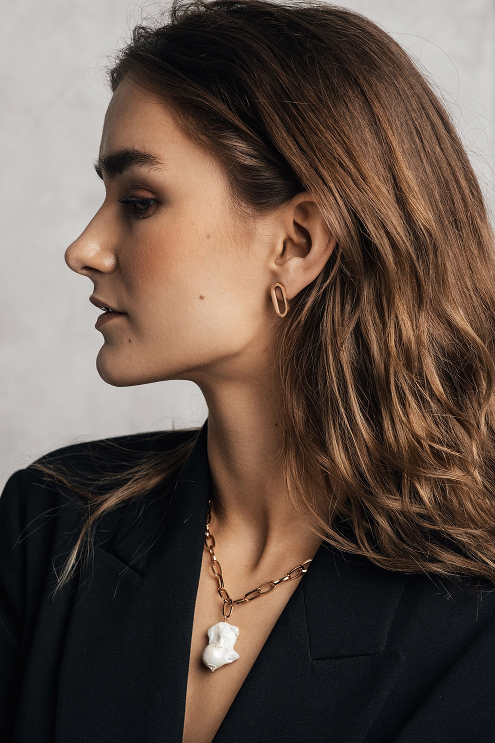 Isabella Ford, Бижута от неръждаема стомана - 4 части, Розово златисто ...