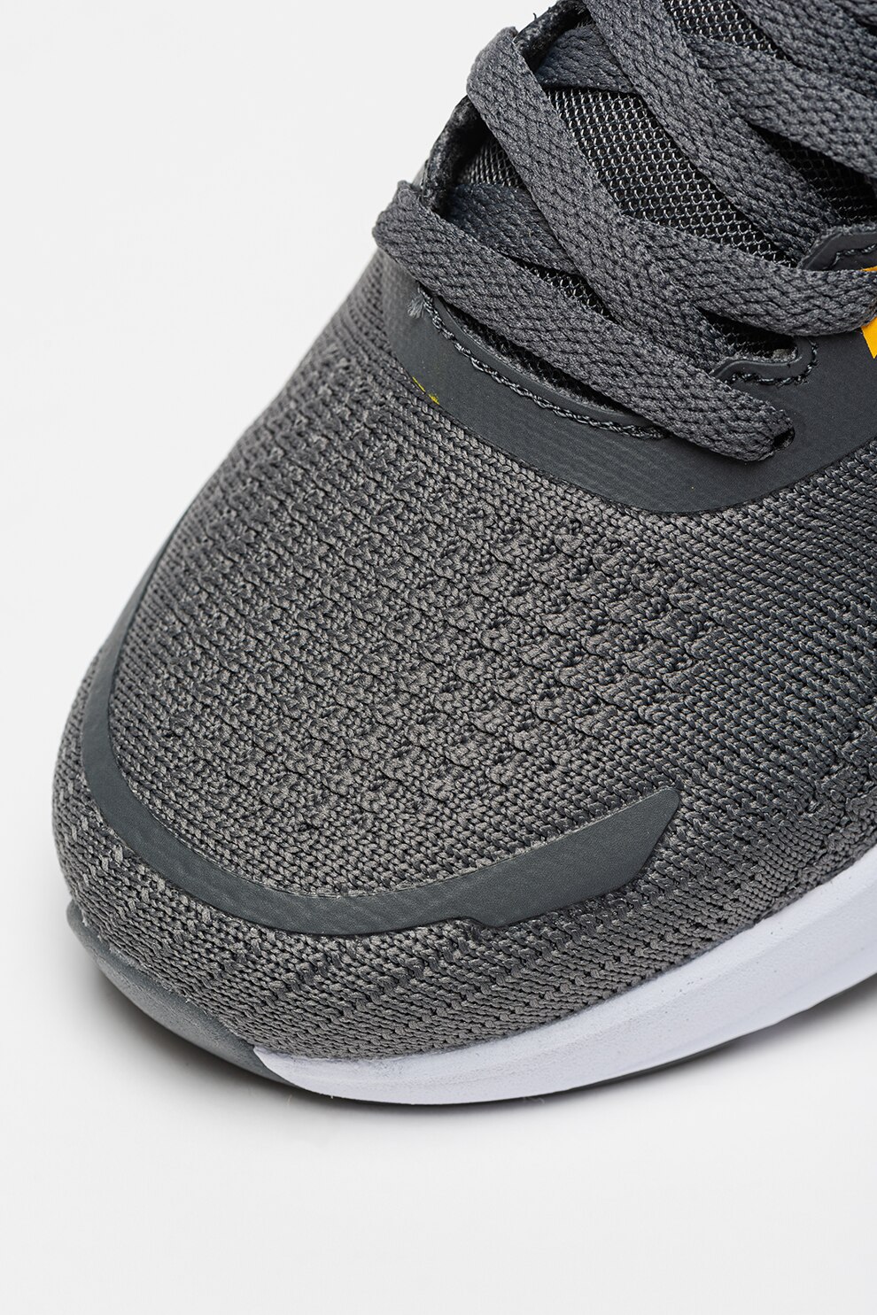 Lumberjack, Pantofi sport low-cut cu insertii textile, Galben sofran ...