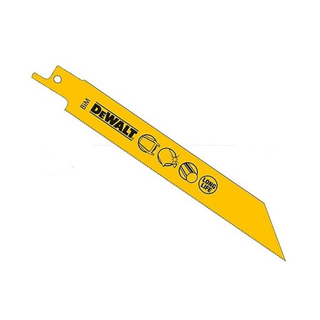 Lama lunga pentru taierea metalului, DeWalt, Otel, 203 mm - eMAG.ro