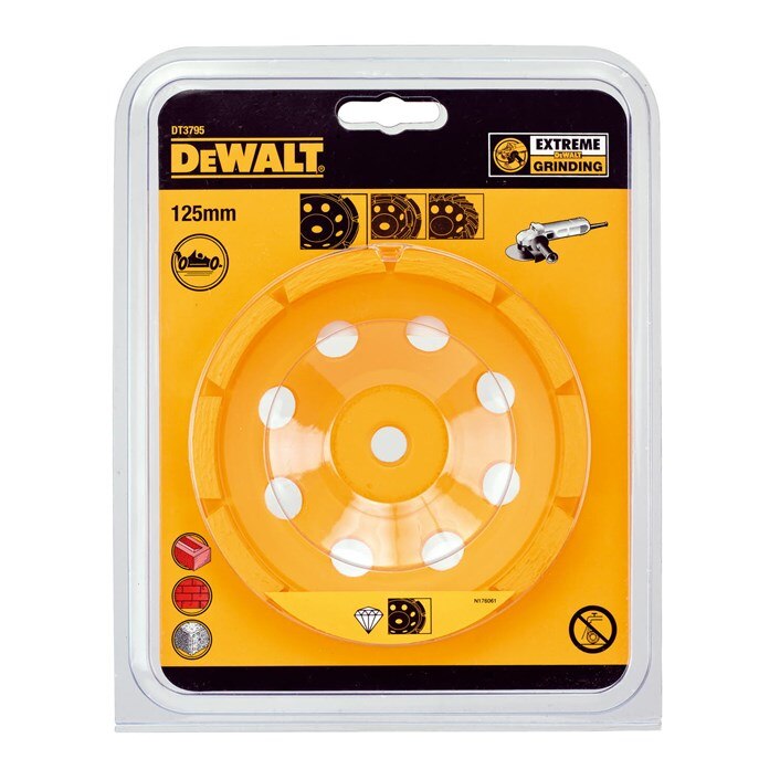 DeWALT - Disc rectificare diamantat 125mm [DT3795-QZ] - eMAG.ro