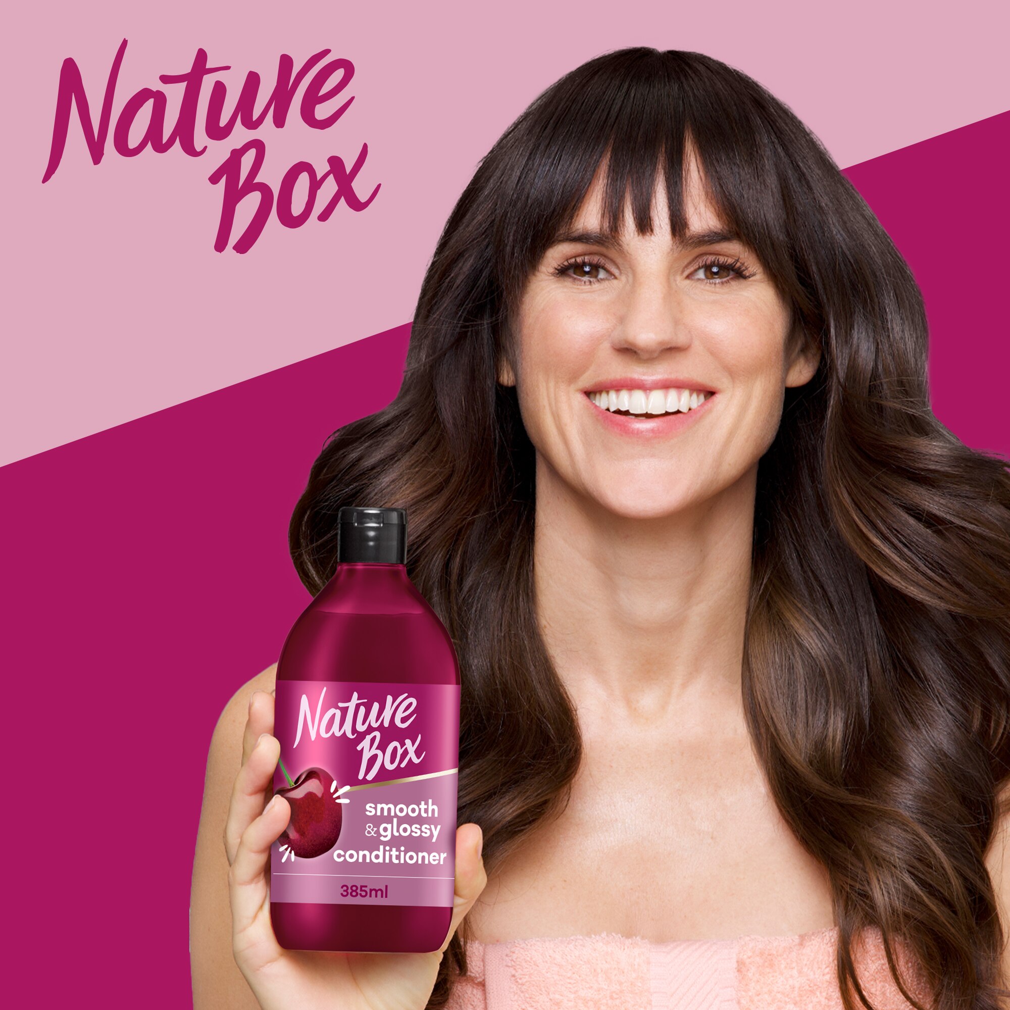 Balsam Nature Box cu ulei din samburi de cirese presat la rece pentru ...