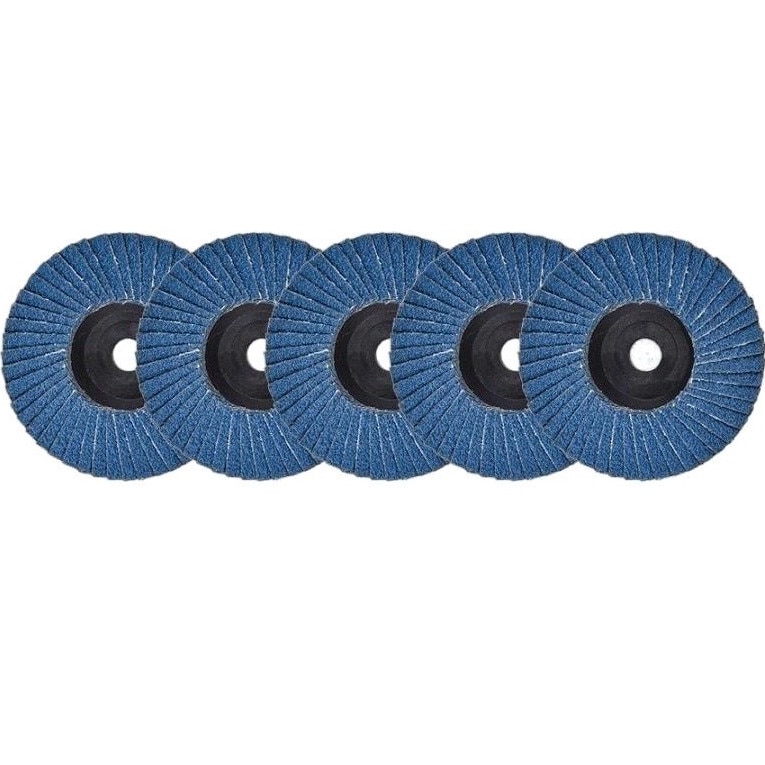 Set 5 discuri de slefuit, Pentru lemn, 76 mm, Albastru - eMAG.ro