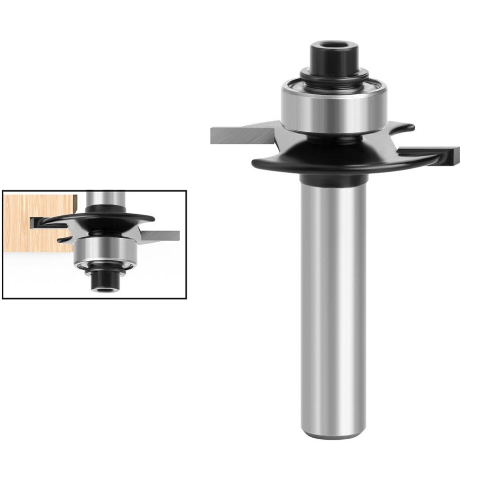 Freza cu fante in T, 8 mm, tija 2 caneluri, Inox - eMAG.ro