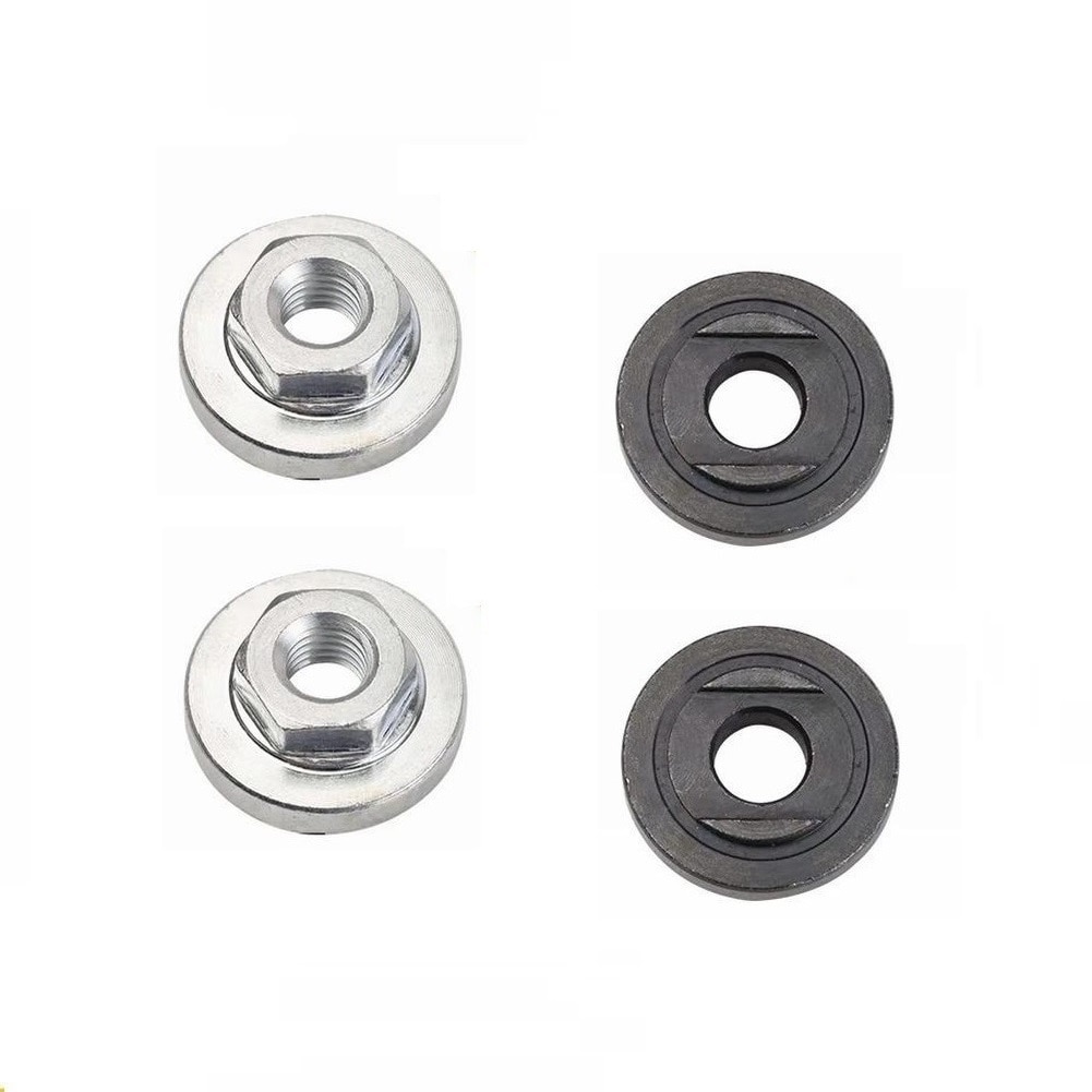 Set 4 piulite hexagonale pentru polizor unghiular, Metal, M14/M10, 30 ...