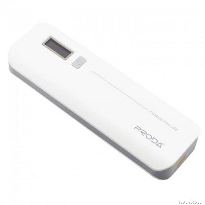 Proda Jane Indicator Power Bank 10.000 mAh - Fehér (JANEINDICATORWH) (285801) - eMAG.hu