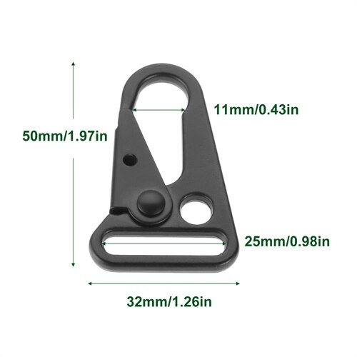 Set mini carabina pentru chei, 2 buc - eMAG.ro