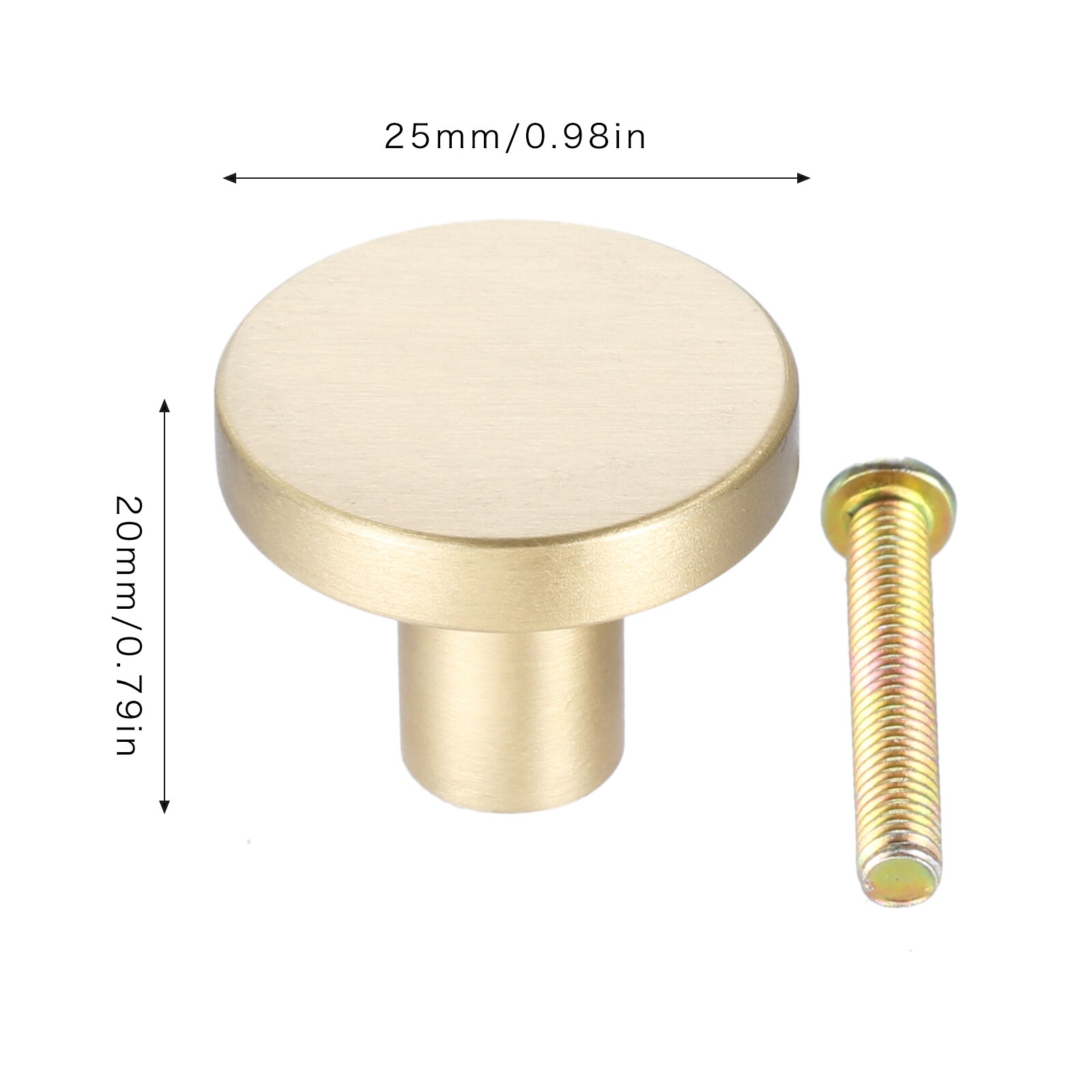 Maner rotund, Alama, 25x20 mm, Auriu - eMAG.ro